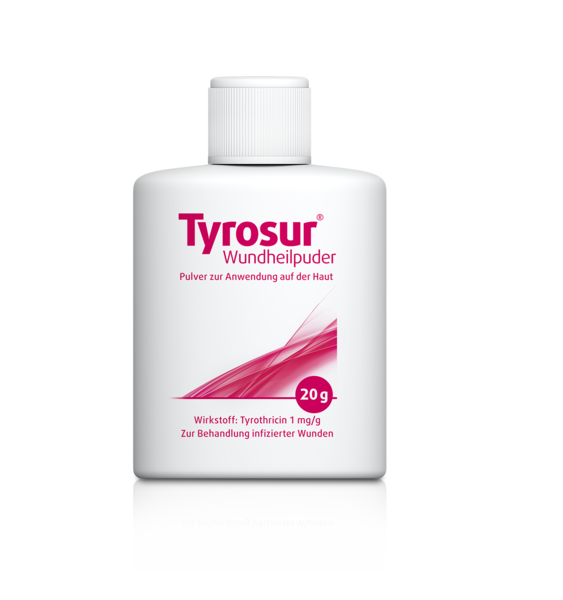 Tyrosur® Wundheilpuder ohne Talkum | Tyrosur®